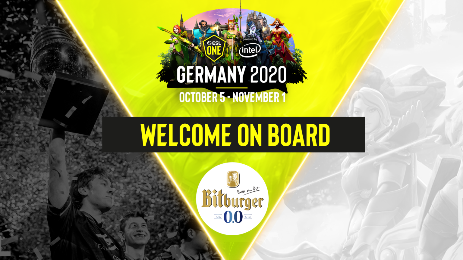 Bitburger 0.0% becomes Official Partner of ESL One Germany - ESL